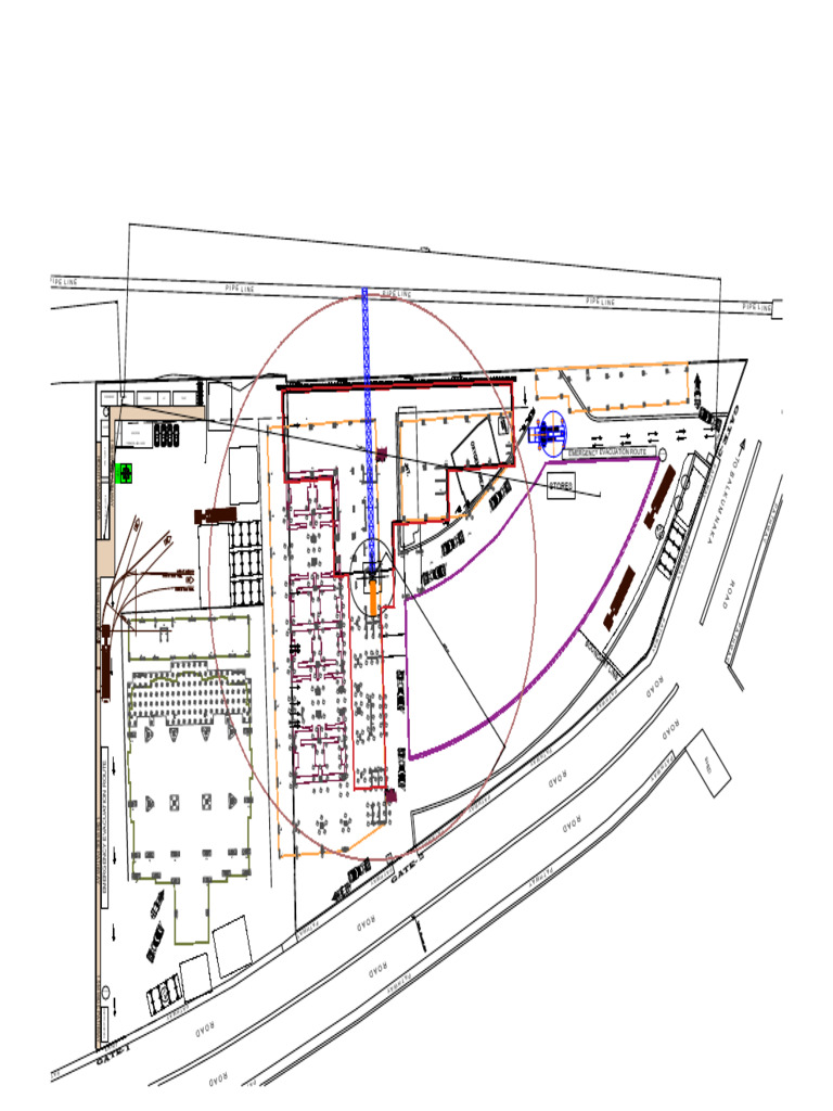 Overall Layout Plan Jito Thane Site | PDF