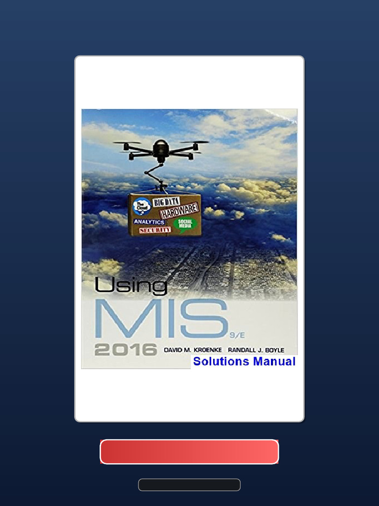 Complete Bundle Using MIS 9th Edition Kroenke | PDF | Multiple Choice