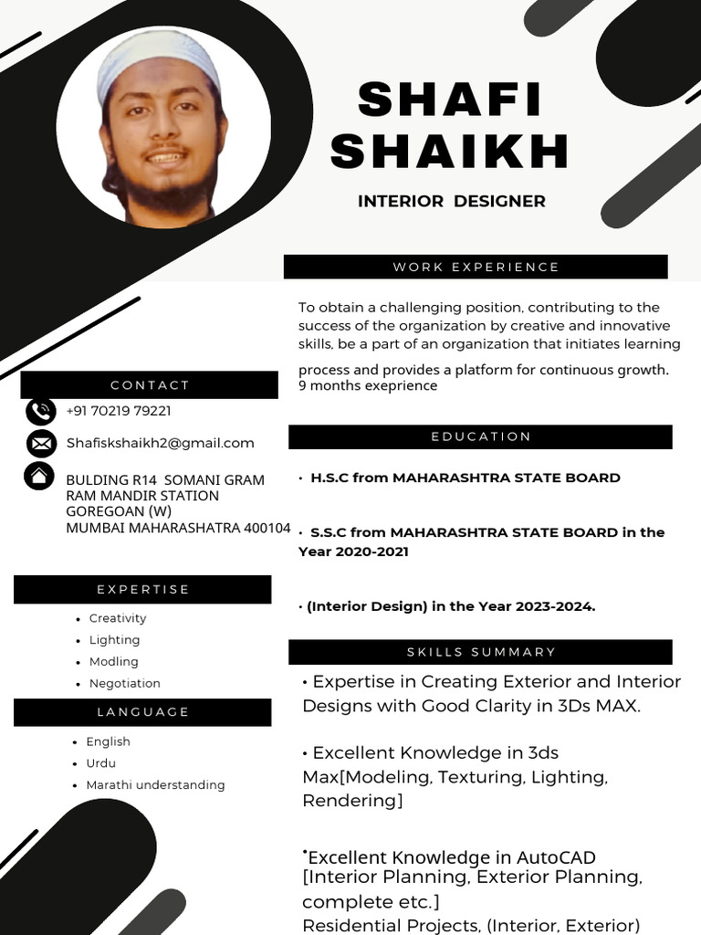 Resume Shafi Shaikh | PDF
