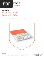 IGCSE Geography (First Exam 2027) CUP | PDF | Learning