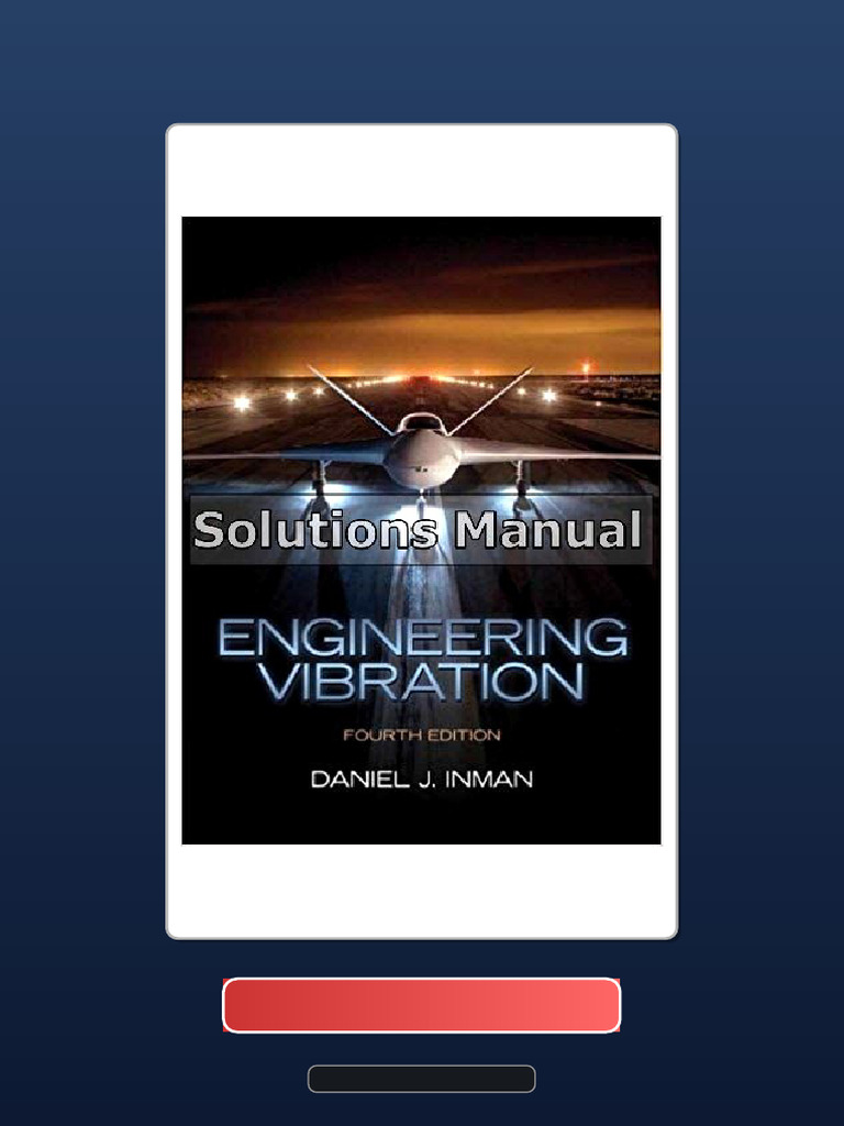 Engineering Vibration 4th Edition Inman Digital Access | PDF | Science ...