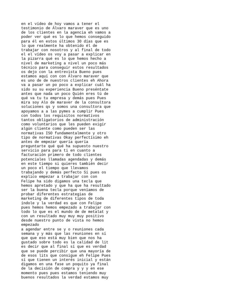 (Spanish (Auto-Generated) ) Así Generamos Nuevos Clientes Todos Los ...