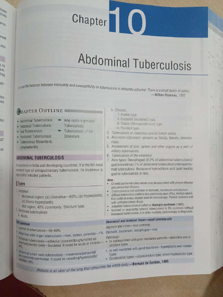 Abdominal TB | PDF