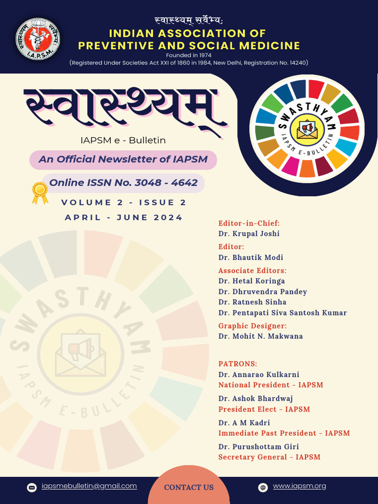 IAPSM e Bulletin Volume 2 Issue 2 | PDF