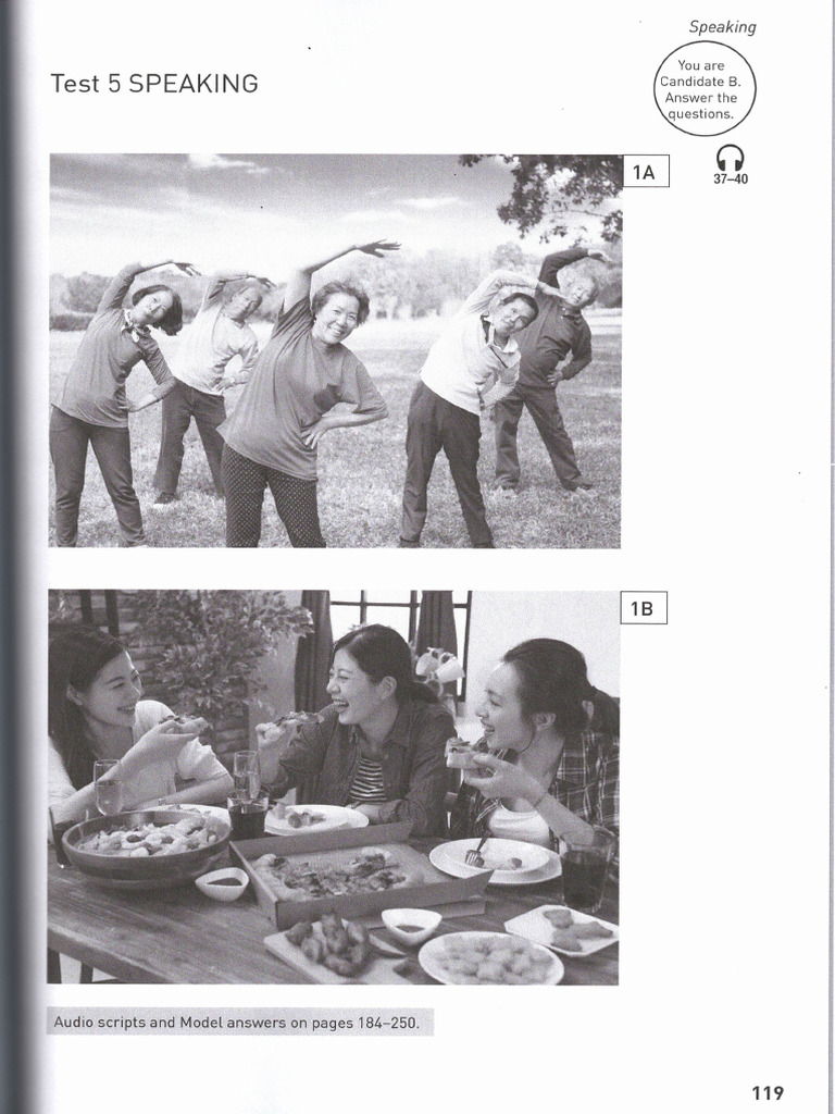 Test 5 Speaking Visuals | PDF