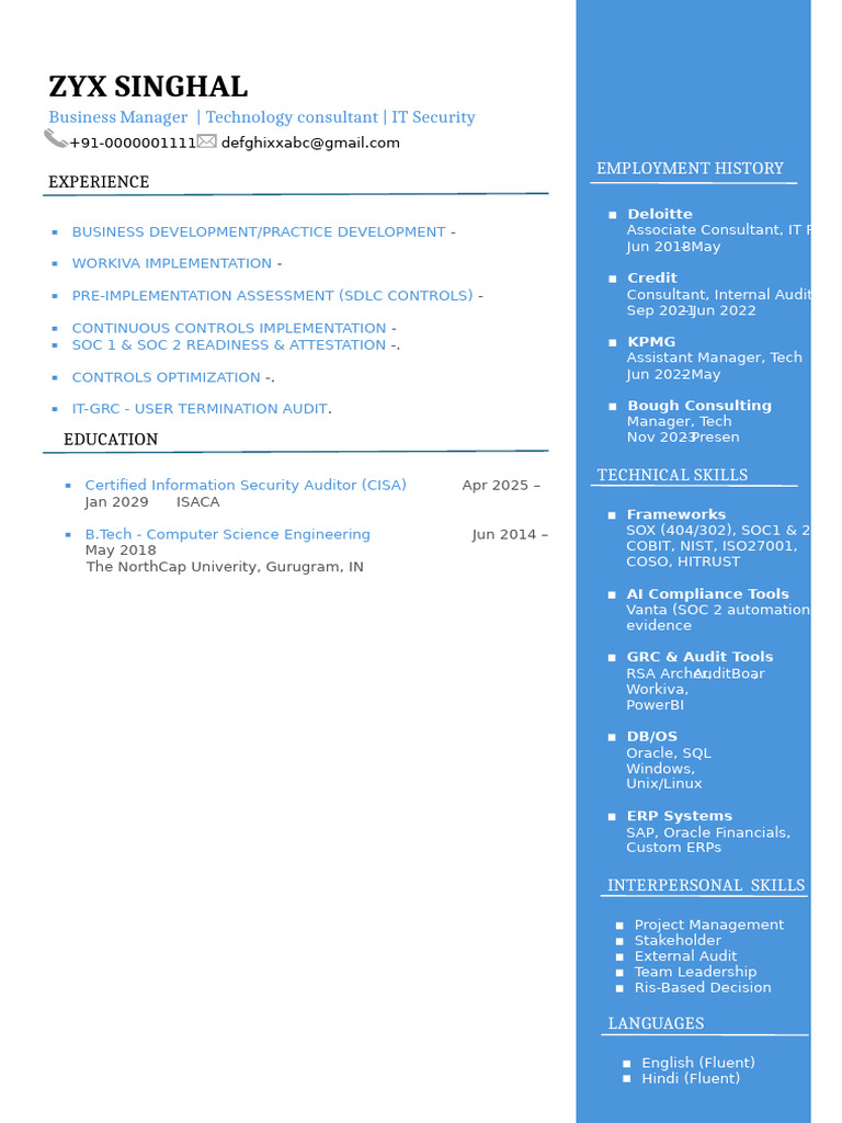 Rishabh Singhal CV 2025 - 2 | PDF | Computing | Software