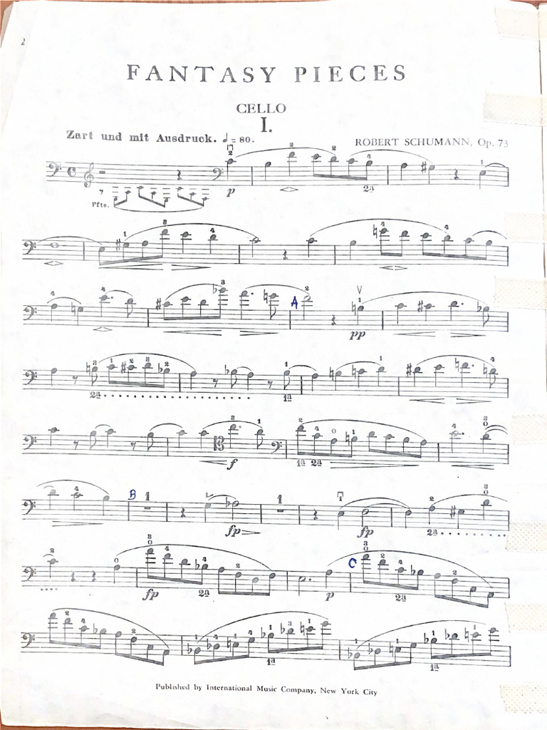 Schumann Fantasiestucke | PDF