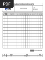 Scrap Note Template for Materials | PDF