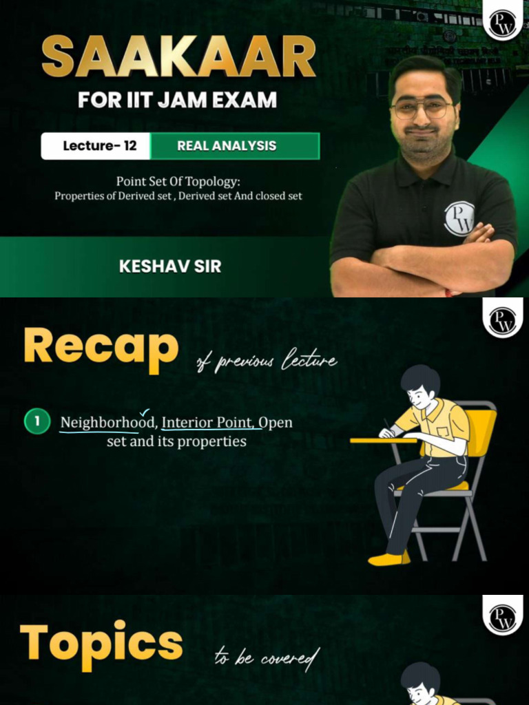Real Analysis 12 Class Notes - Compressed | PDF