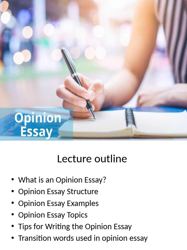 Opinion Essay | PDF | Essays | Argument