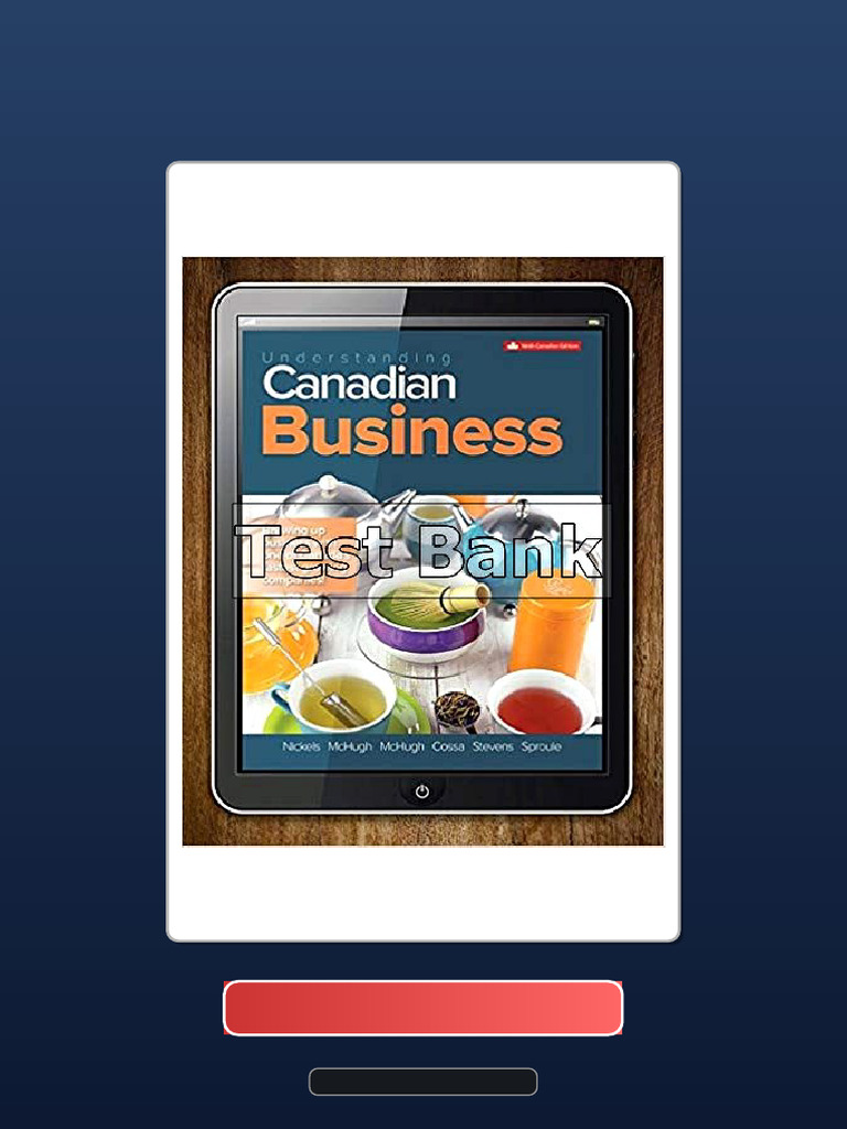 Complete Bundle Understanding Canadian Business Canadian 9th Edition ...