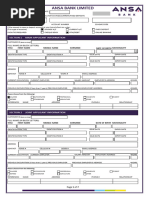 CSD Account Opening Form | PDF | Identity Document | Government And ...