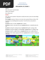 Flyers Speaking Entrance Test (For Students) | PDF | Student Assessment ...