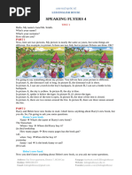 Flyers Speaking Test - Part 1 | PDF