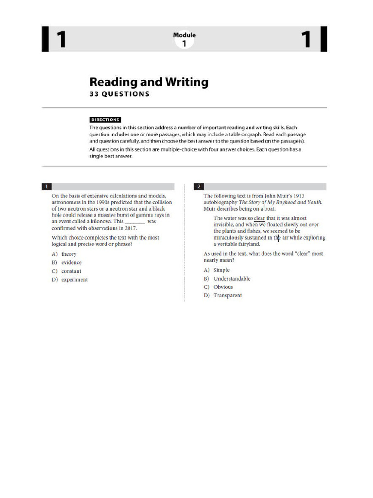 SAT (15th Mar 2025) | PDF