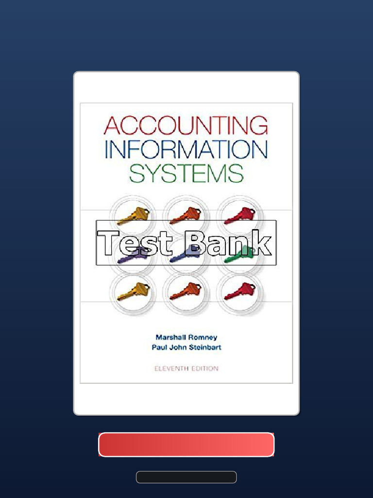 Complete Bundle Accounting Information Systems 11th Edition Romney ...