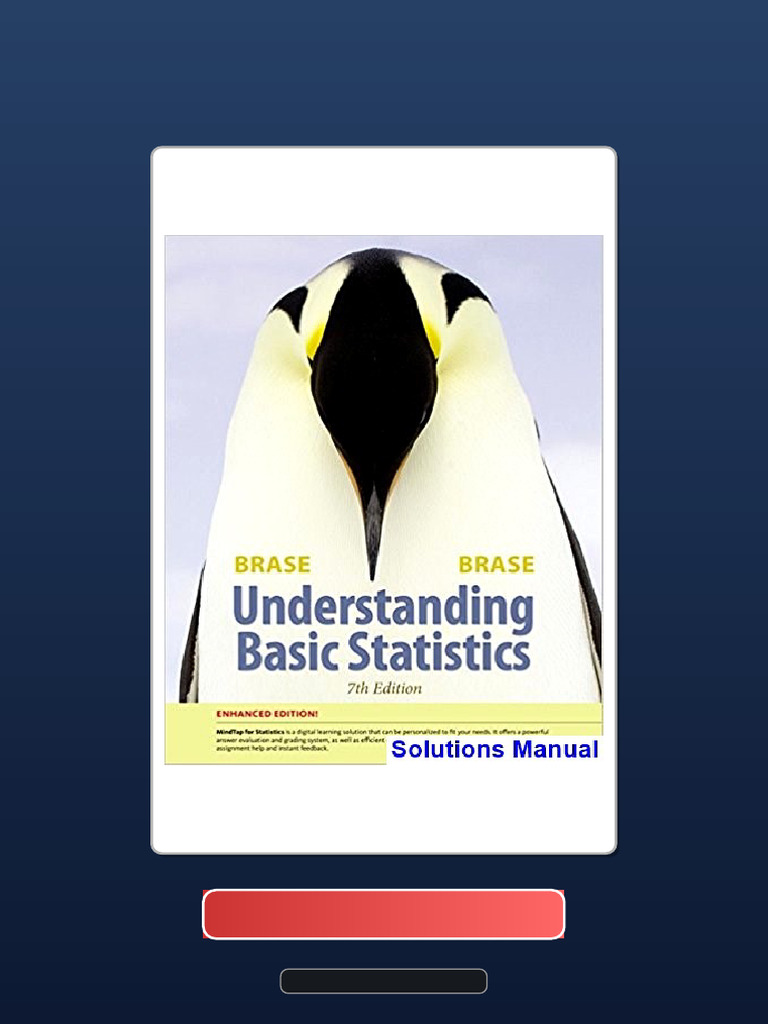 Complete Bundle Understanding Basic Statistics Enhanced 7th Edition Brase | PDF | Statistics ...
