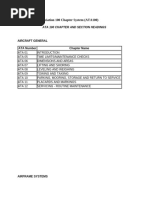 ATA Chapters Aircraft General: ATA Number ATA Name | PDF