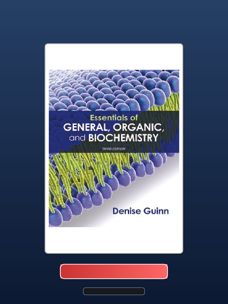 Complete Bundle Essentials of General Organic and Biochemistry 3rd ...