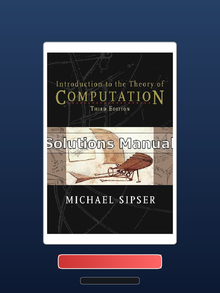 Introduction to the Theory of Computation 3rd Edition Sipser Digital Access | PDF | Multiple ...
