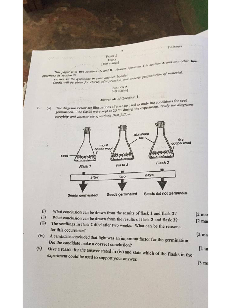 Bece 25 Science Questions | PDF