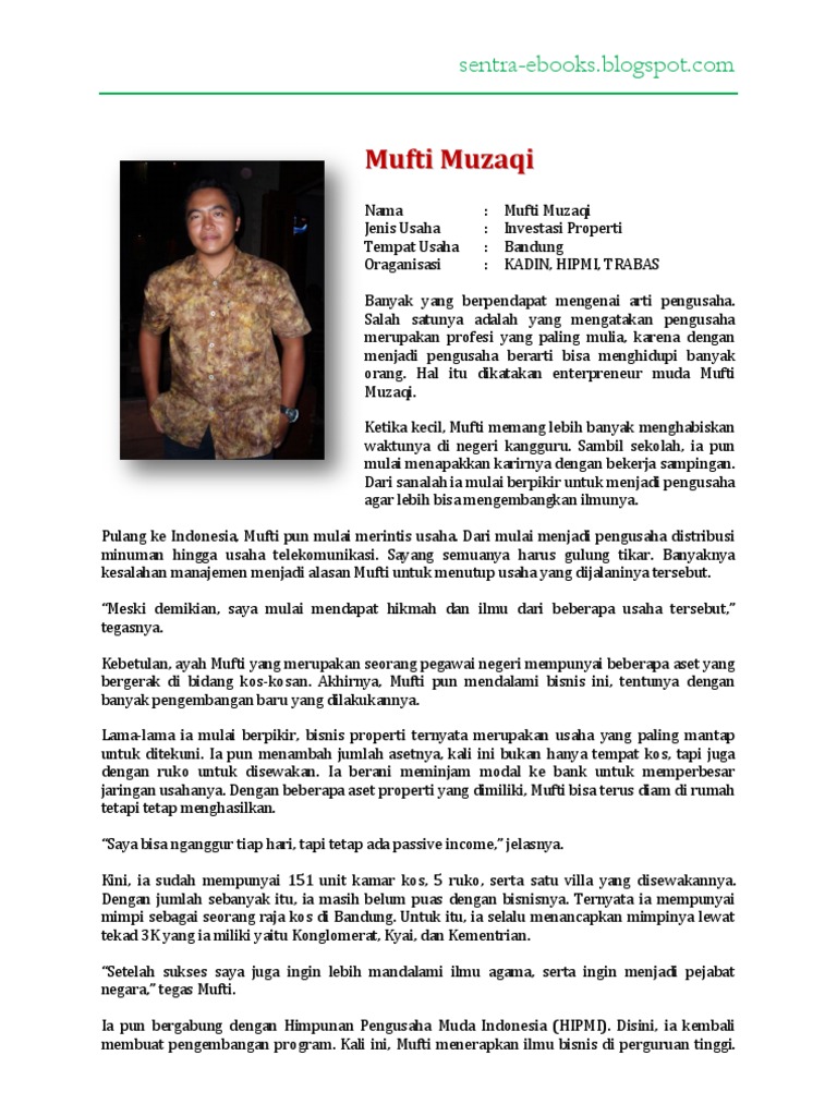 Mufti Muzaqi (Property) | PDF