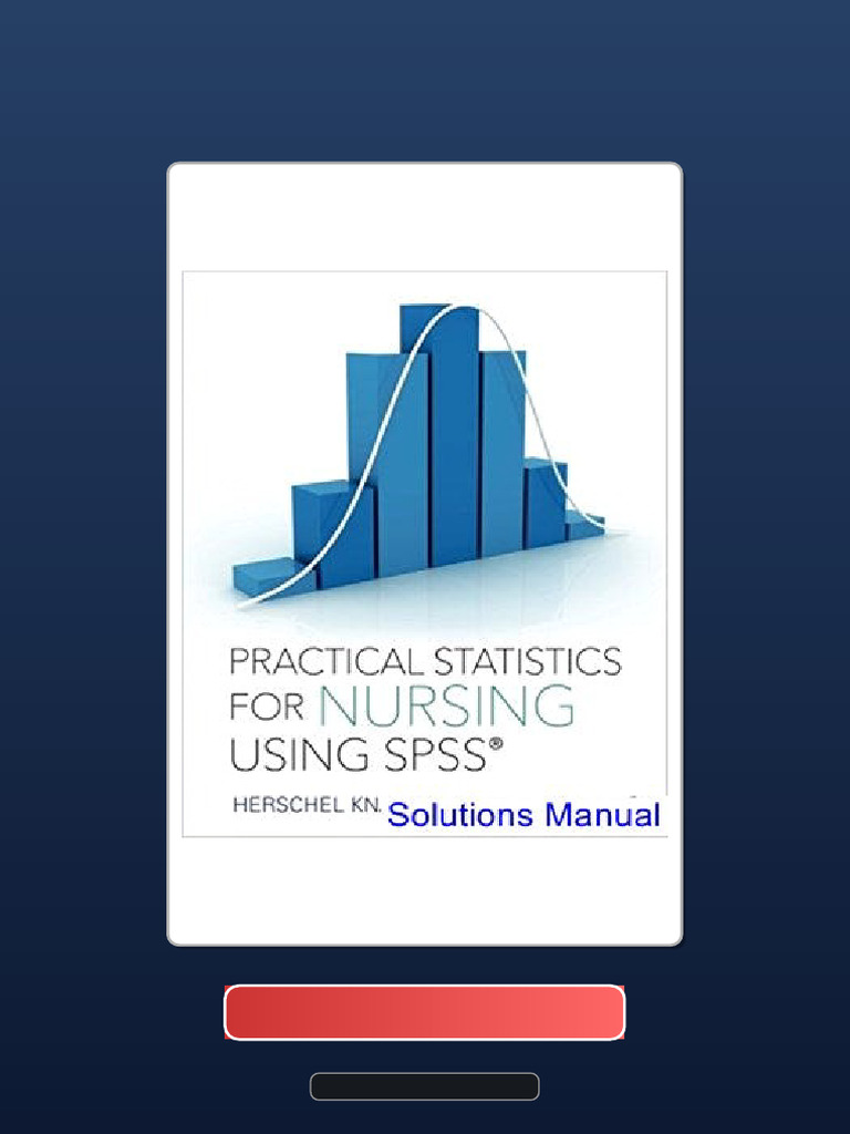 Practical Statistics For Nursing Using SPSS 1st Edition Knapp Digital ...
