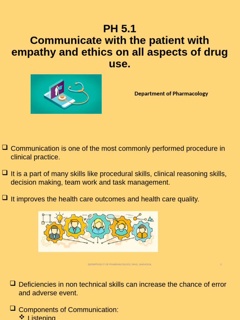 Empathy and Ethics in Patient Communication | PDF | Empathy | Combined ...