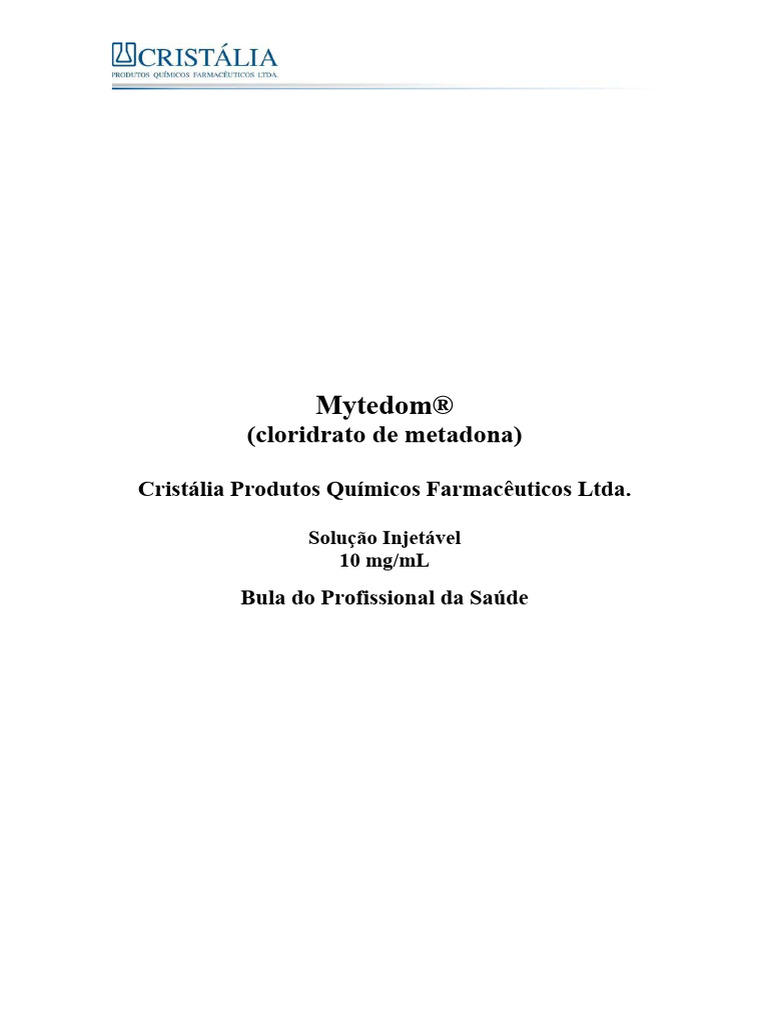 Desmame de Metadona: Indicações e Cuidados | PDF | Opioide | Gravidez