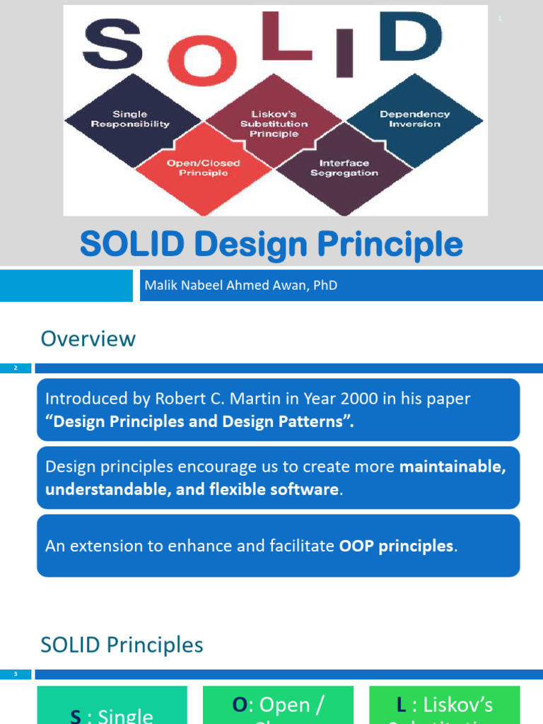002 SOLID Principles 20250127 | PDF | Inheritance (Object Oriented Programming) | Class ...