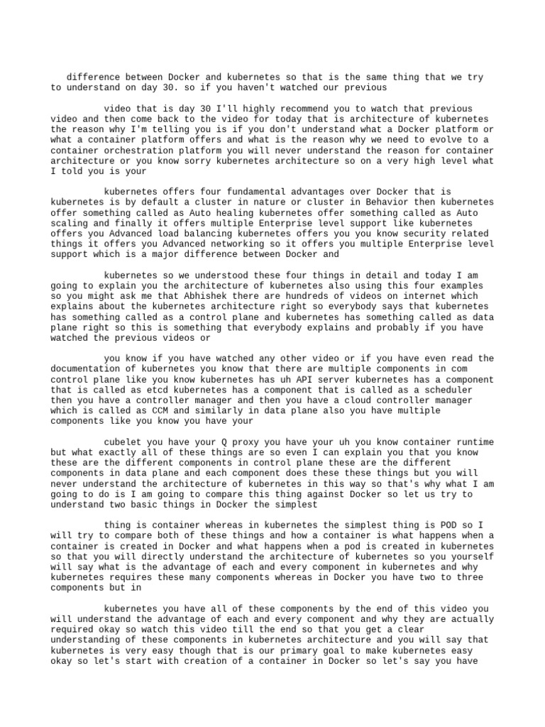 Notegptday 31 Kubernetes Architecture Using Examples Kubernetes Is Easy Devops K8s 1953