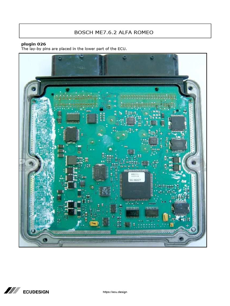 Bosch ME7.6.2 ECU Connection Guide | PDF