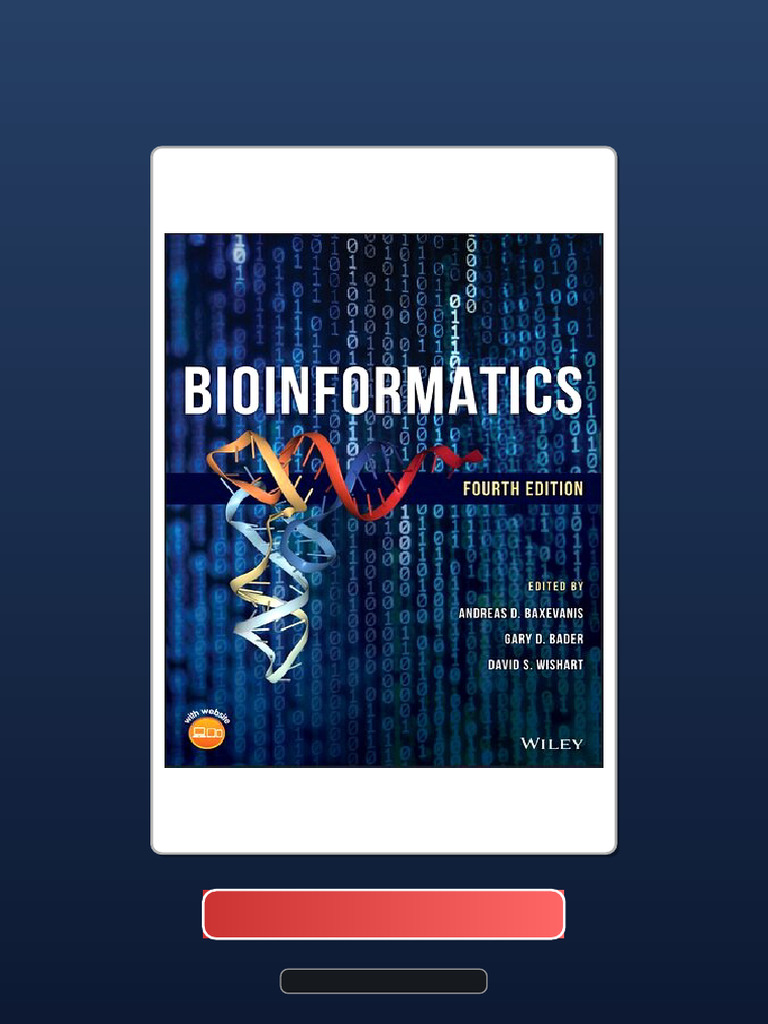 Complete Bundle Bioinformatics Practical Guide To The Analysis of Genes and Proteins 4th Edition ...