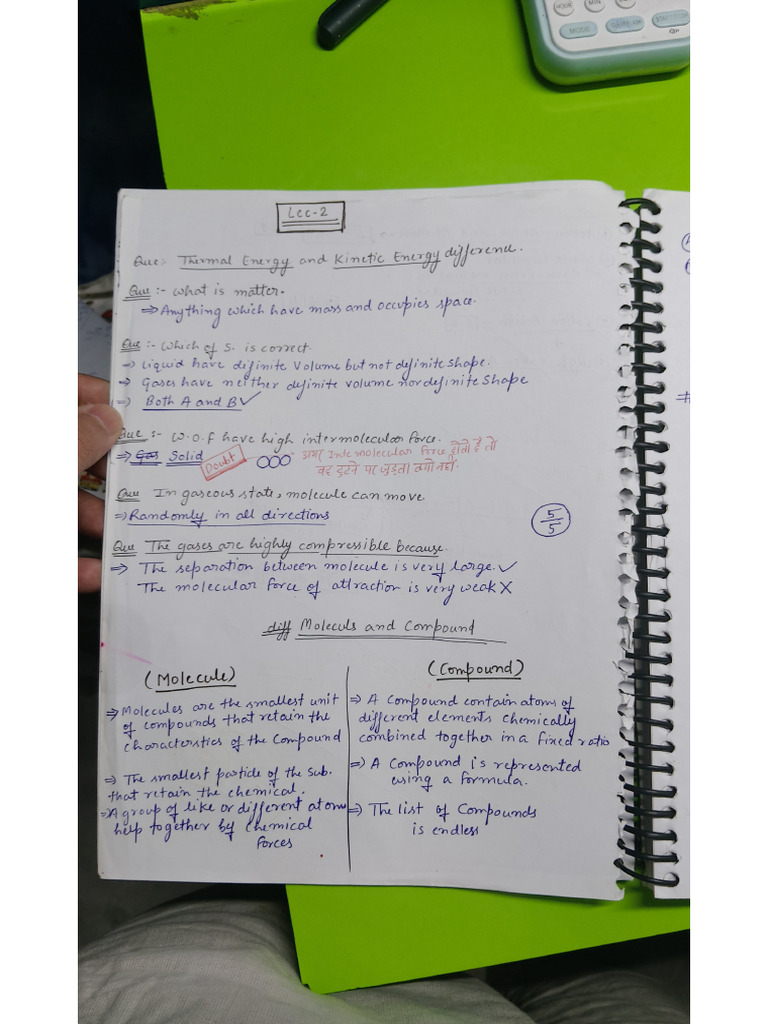 Physical Chemistry Notes | PDF