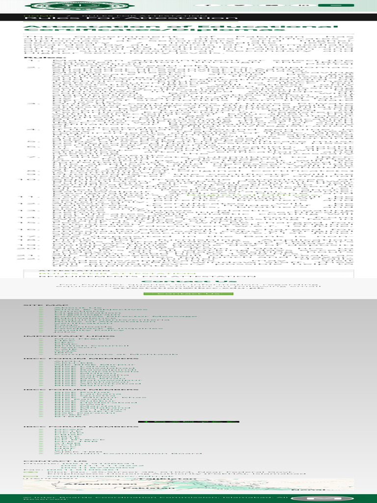 Rules For Attestation - Inter Boards Coordination Commission | PDF ...