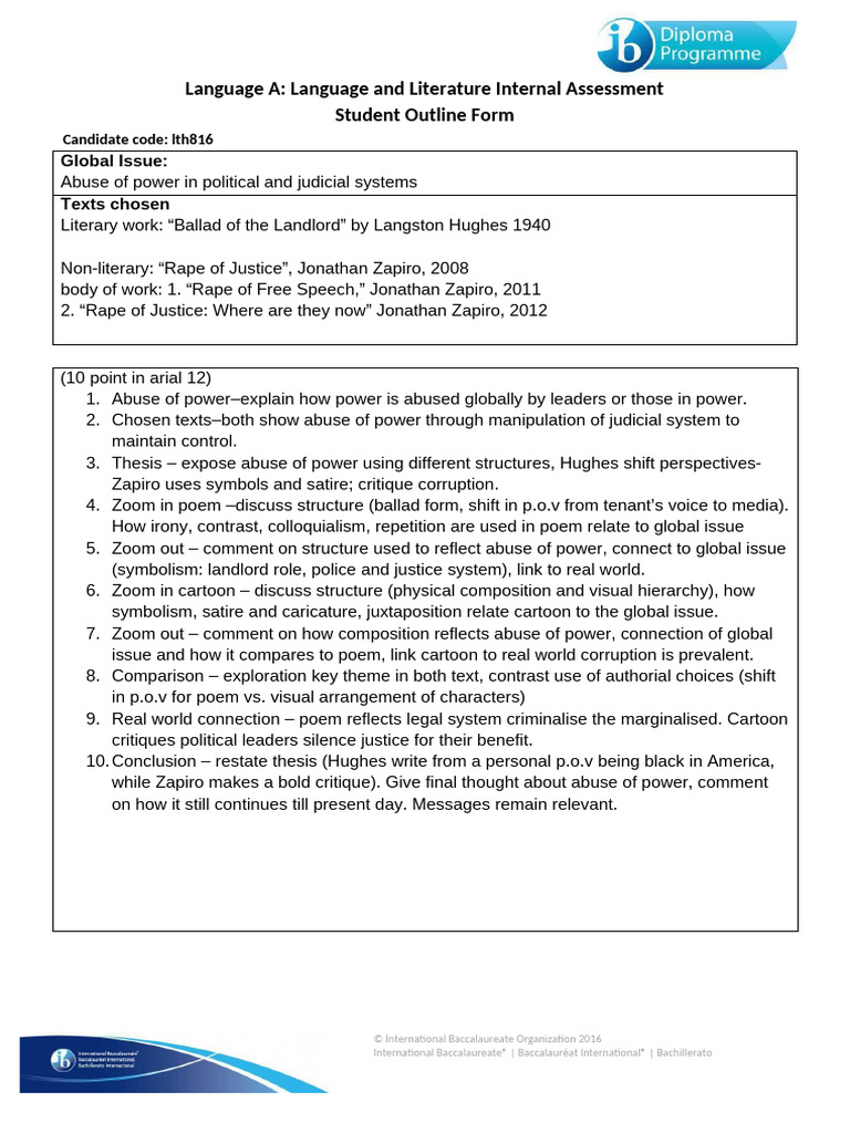Analyzing Power Abuse in Literature | PDF