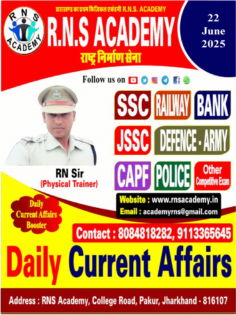 22 June Current Affair RNS | PDF