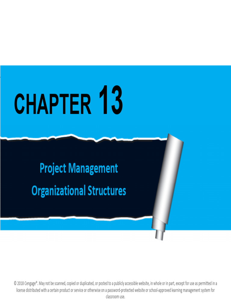 Gido7e LecturePPT CH13 | PDF | Organizational Structure | License