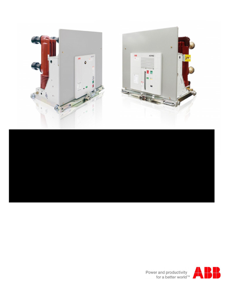 ADVAC and AMVAC Breaker Manual | PDF | Elevator | Alternating Current