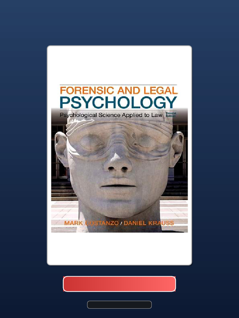 Complete Bundle Forensic and Legal Psychology 2nd Edition Costanzo HQ ...