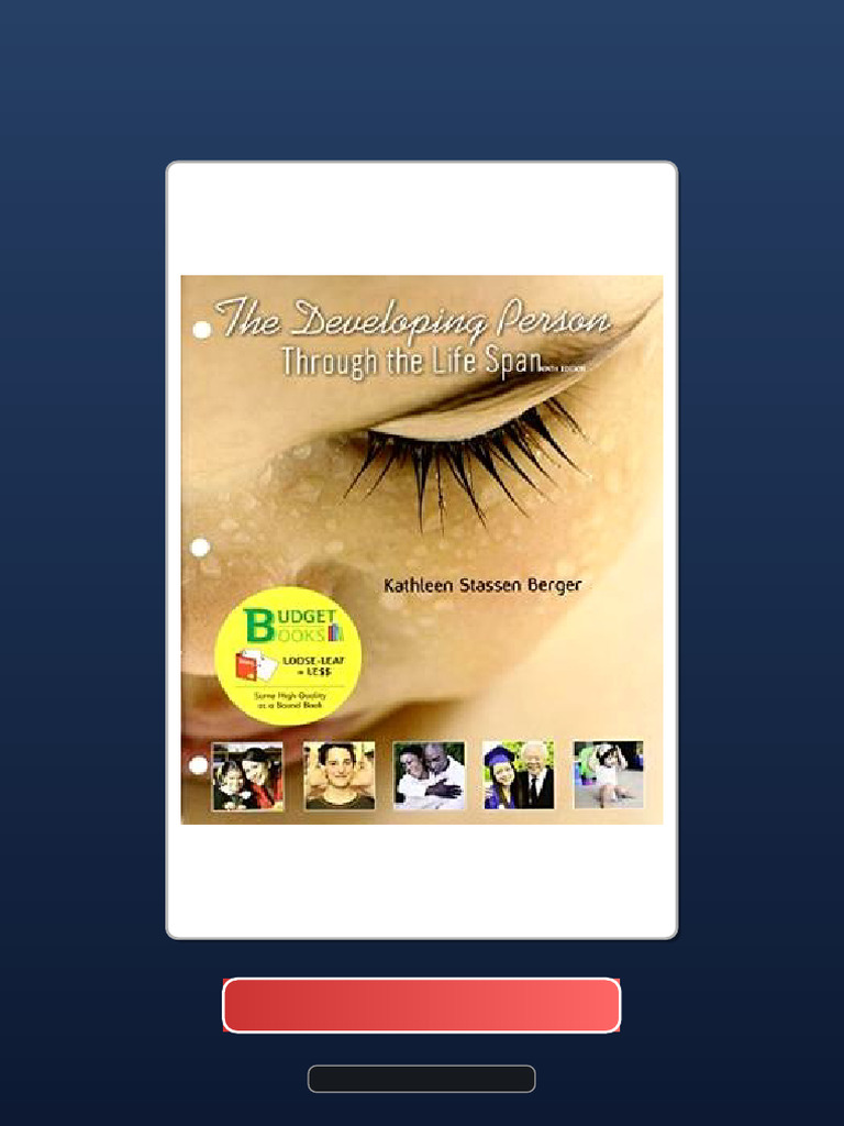 Complete Bundle Developing Person Through The Life Span 9th Edition Berger HQ File | PDF ...