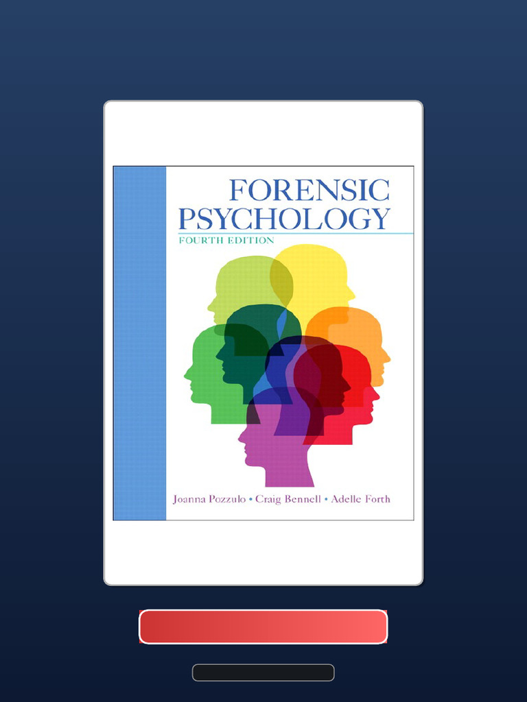 Complete Bundle Forensic Psychology 4th Edition Pozzulo HQ File | PDF | Multiple Choice | Psychology