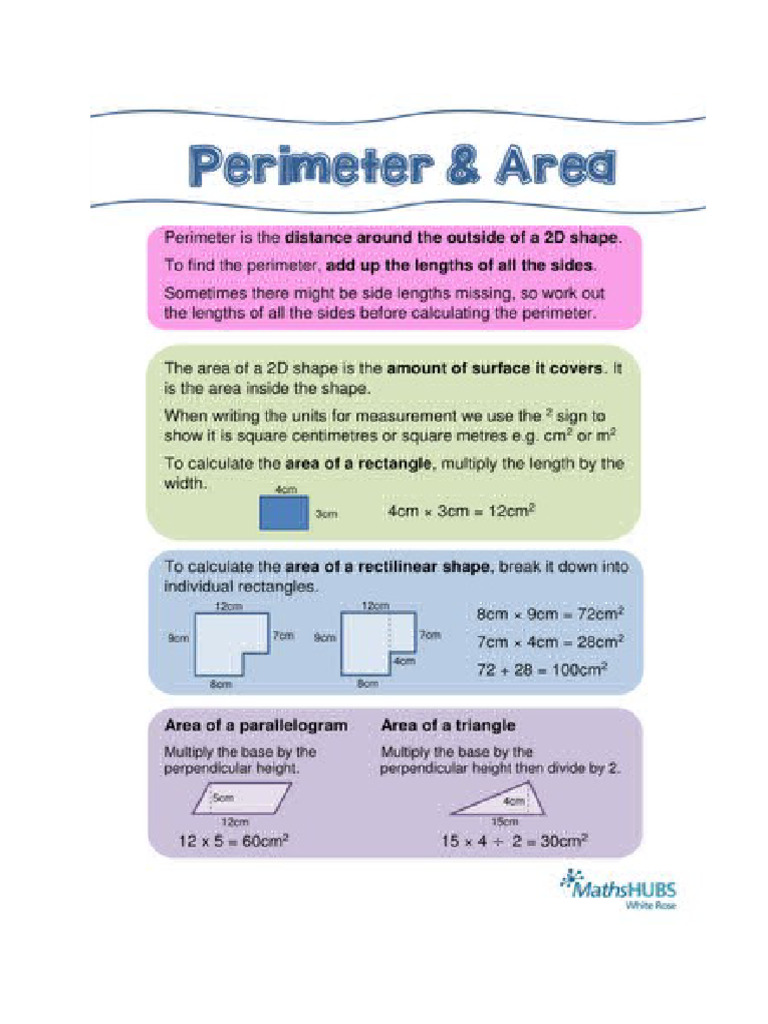 Perimeter and Area | PDF