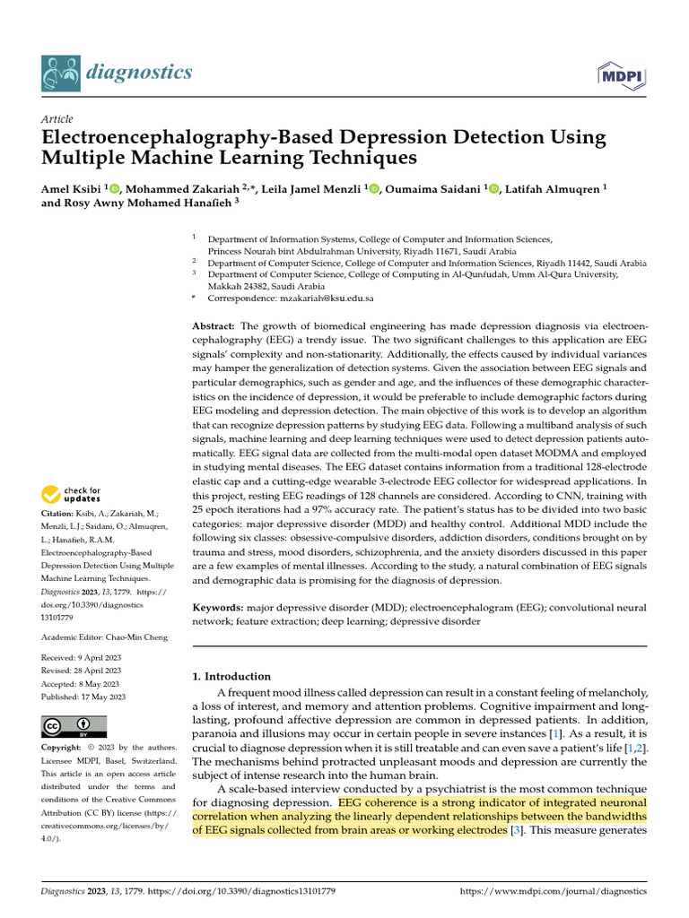 20240408-Electroencephalography-Based Depression Detection Using Multiple Machine Learning ...