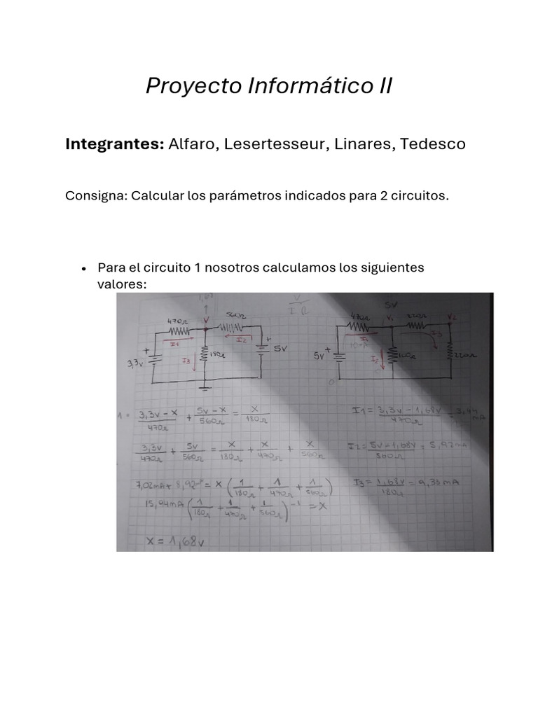 Proyecto Informático II | PDF