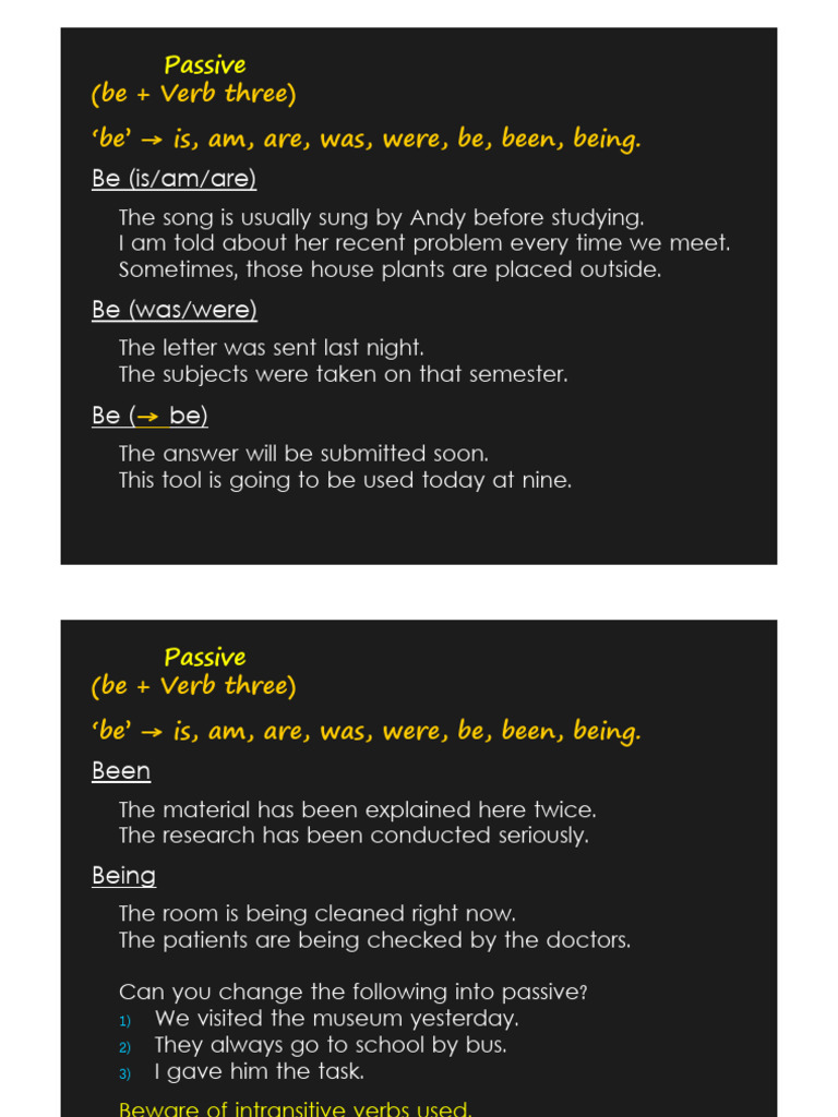Passive (Colour) | PDF