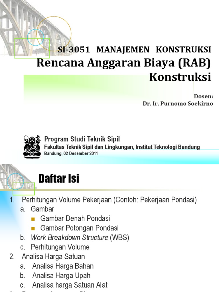 Rab Konstruksi | PDF