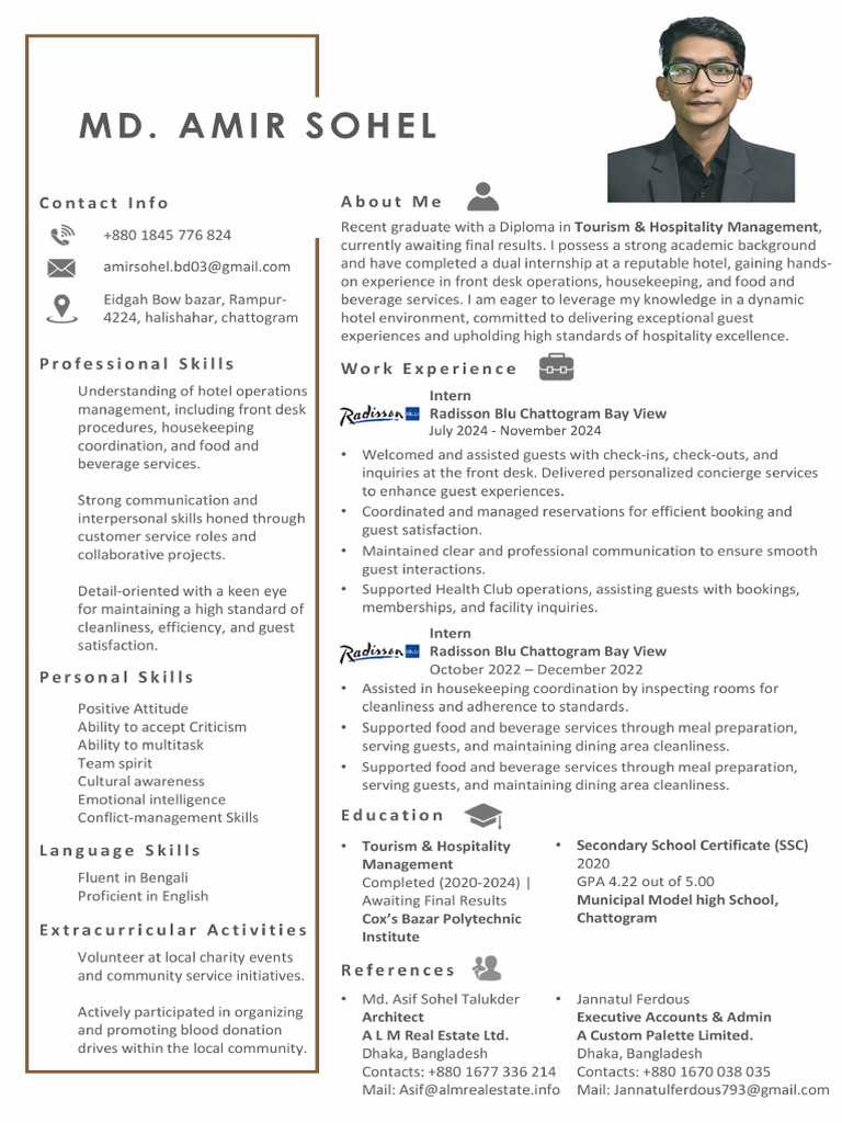 Resume Amir Sohel-7 | PDF