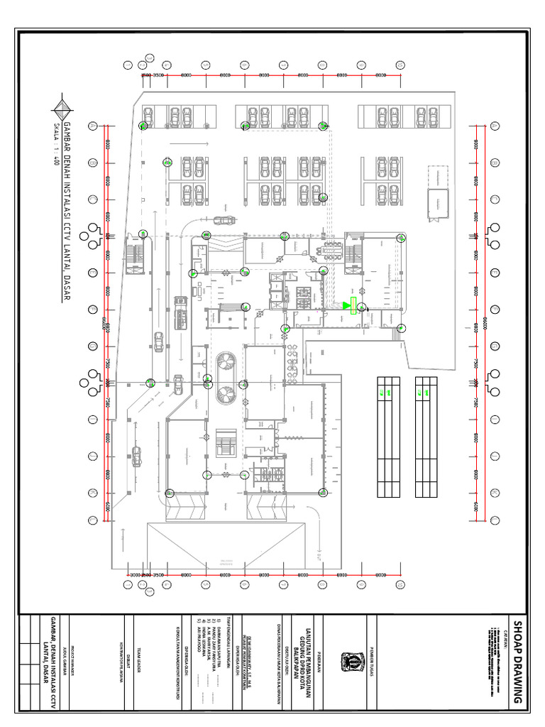 Denah Instalasi CCTV Gedung DPRD | PDF
