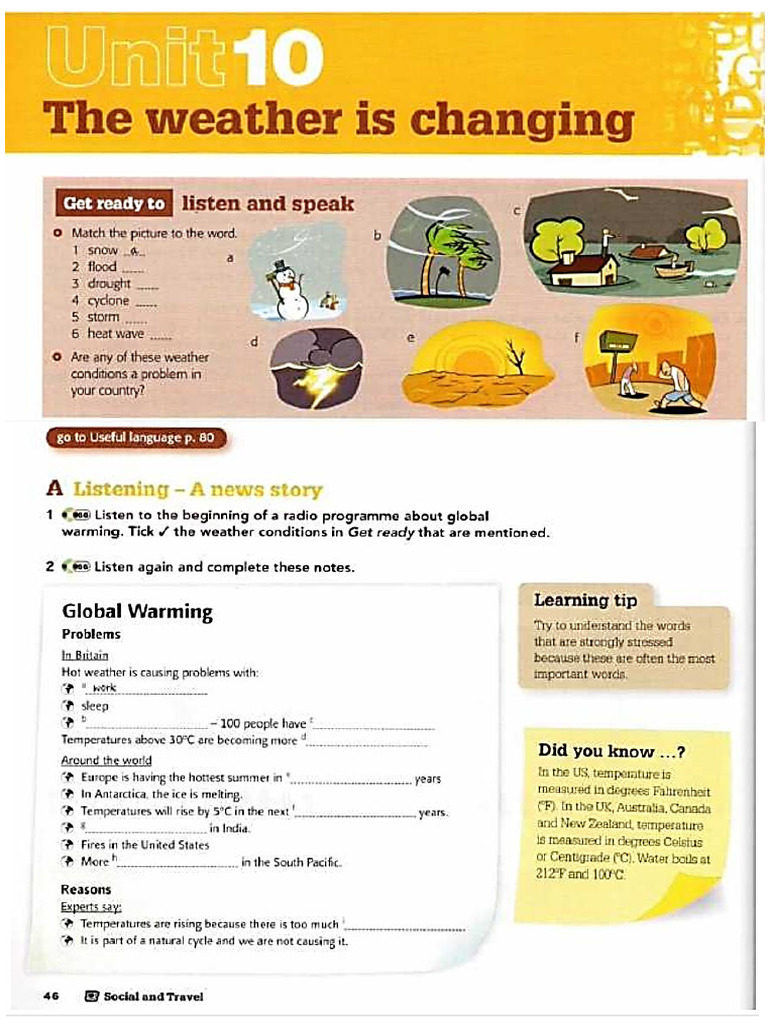 Talking About The Weather | PDF